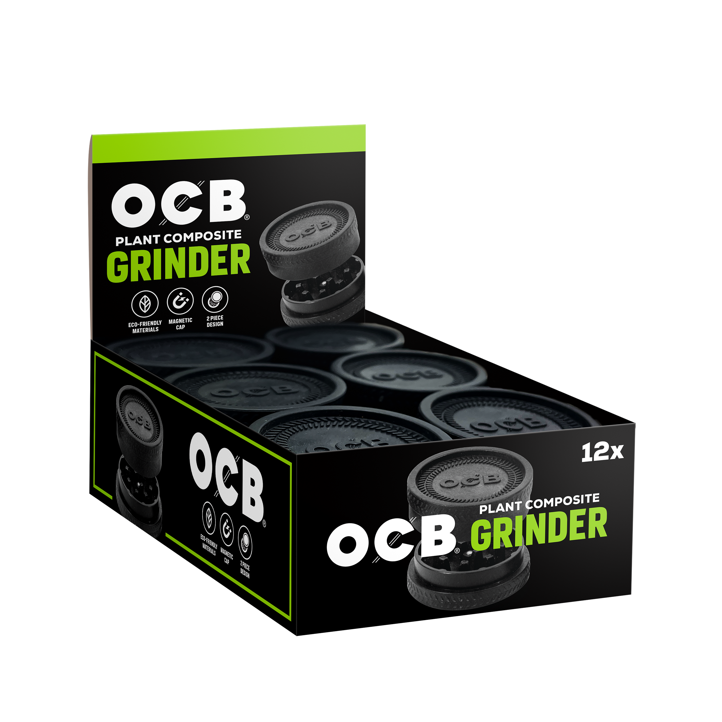 Plant Composite Grinder, Display – OCB USA Rolling Paper Store
