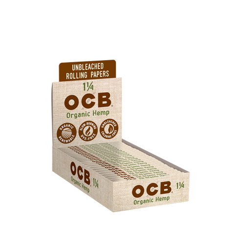 Organic Hemp 1¼ Rolling Papers – OCB USA Rolling Paper Store