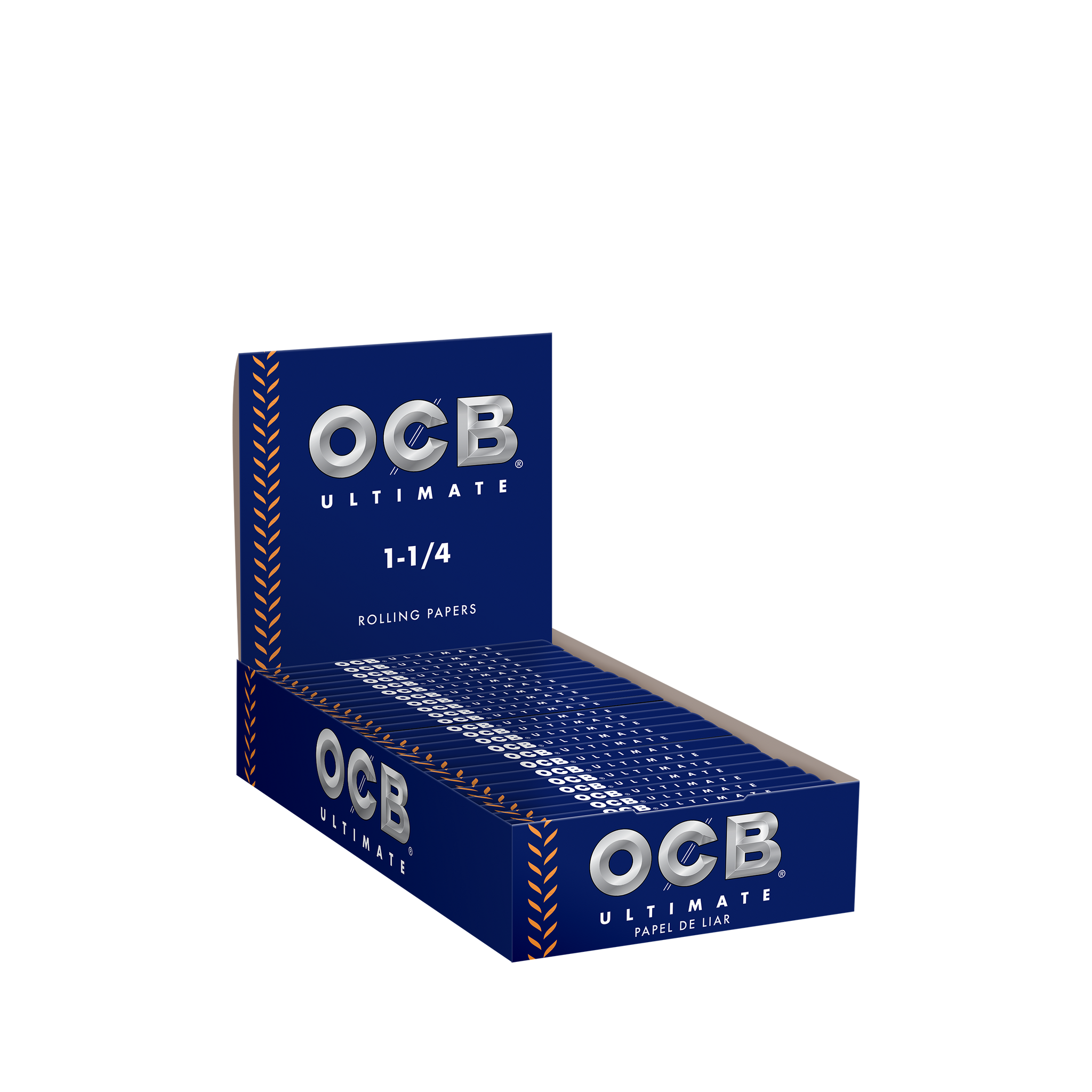 Ultimate 1¼ Rolling Papers, Display – OCB USA Rolling Paper Store